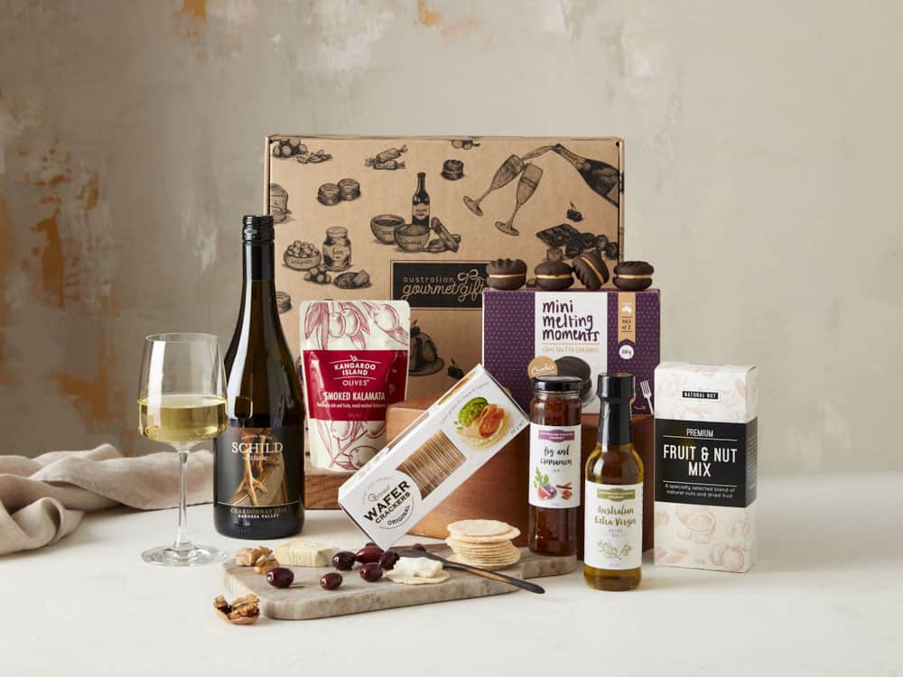 Barossa Chardonnay Christmas Hamper - Australian Gourmet Gifts Barossa Chardonnay Christmas Hamper - Australian Gourmet Gifts