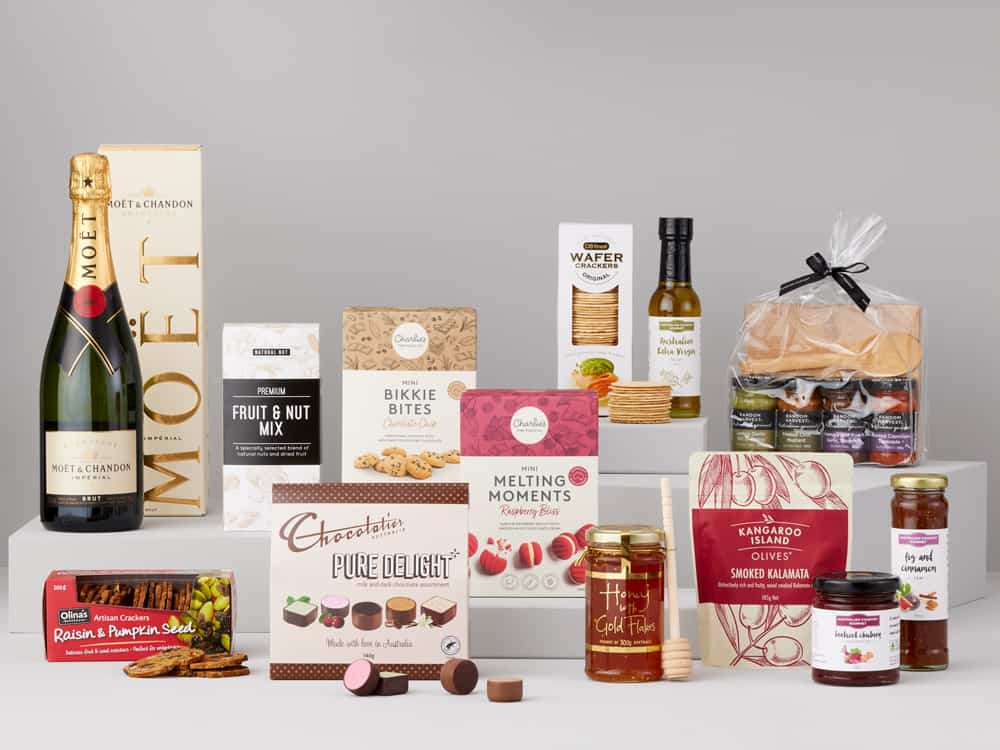 Moet Extravagance Hamper - Luxury Gourmet Champagne Hampers