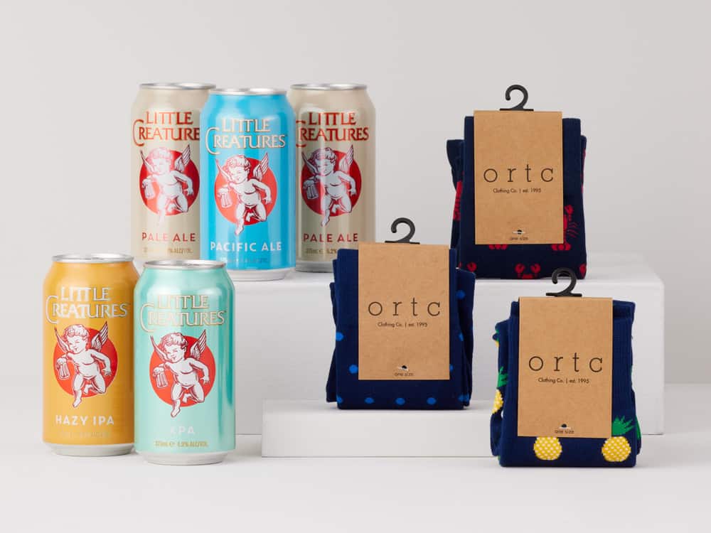 Little Creatures Beer + Socks Hamper - Australian Gourmet Gifts